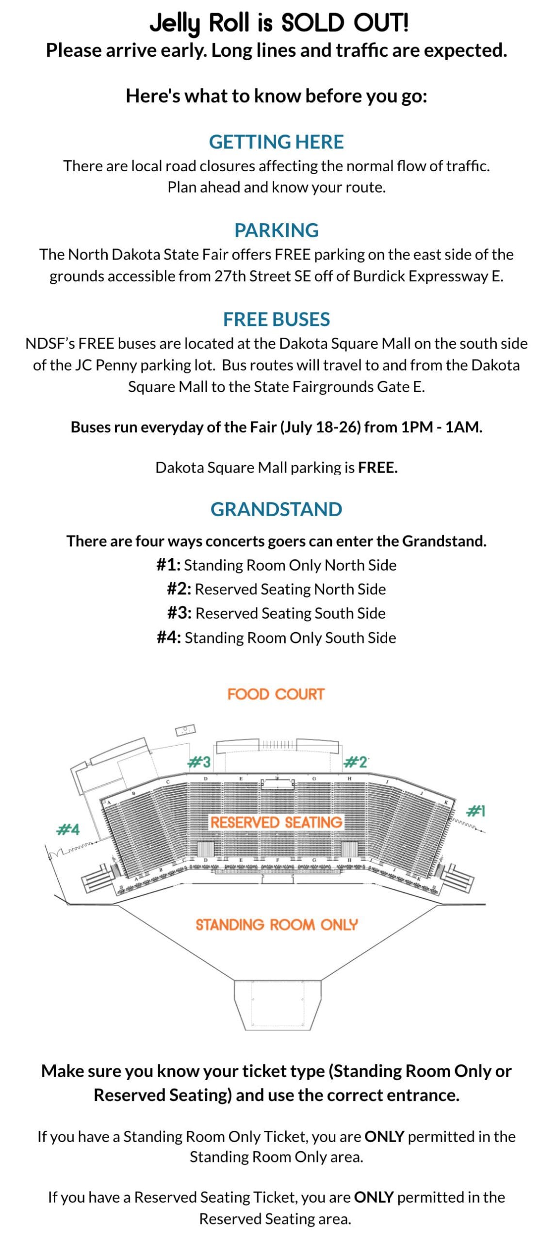 JELLY ROLL PLAN AHEAD - North Dakota State Fair
